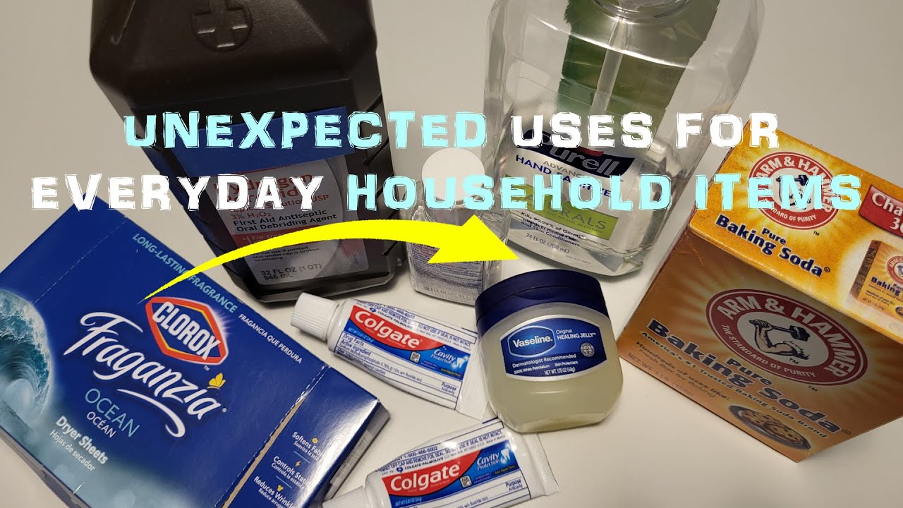 Alternative Uses for Common Everyday Household Items [Compilation ...