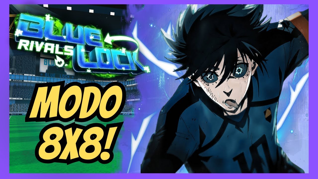 O NOVO MODO 8x8 do Blue Lock Rivals é uma LOUCURA! 🔥 (Joguei com um ...
