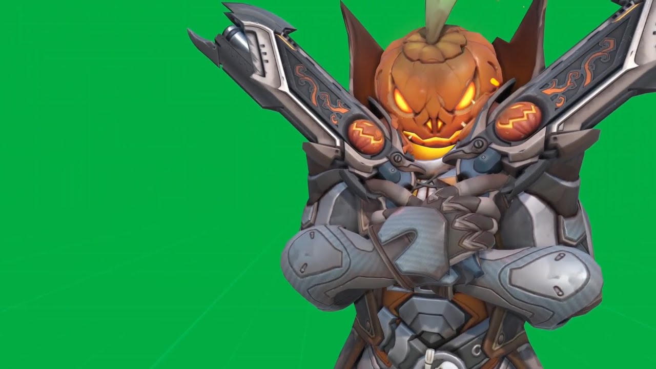 Reaper Highlight Intros Green Screen [Pumpkin] - YouTube