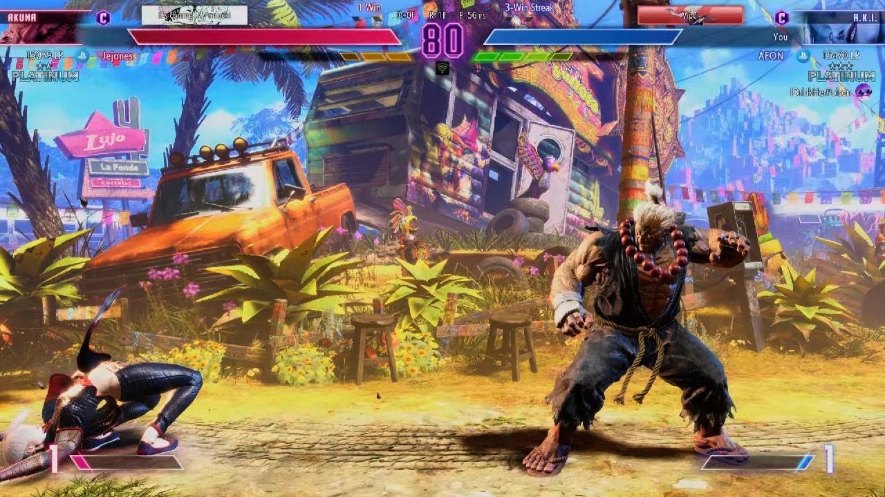 SF6 Aeon A.K.I vs. Typical Akuma, quitter😒 - YouTube
