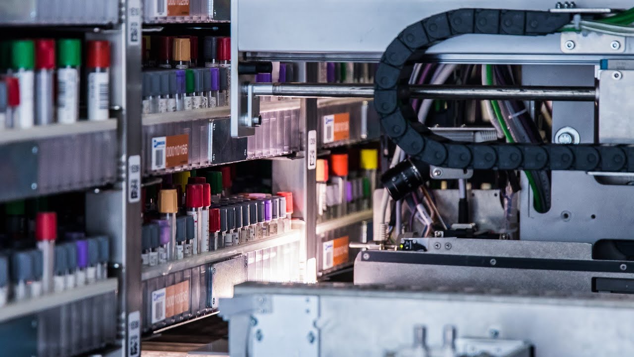 Inpeco refrigerated High-Volume Storage for biological samples - YouTube