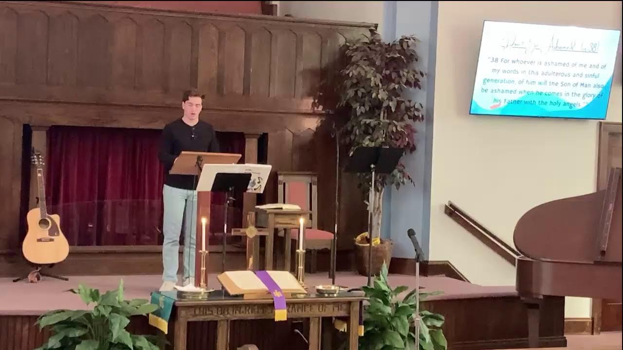 Sermon: Mark 8:31-38 - YouTube