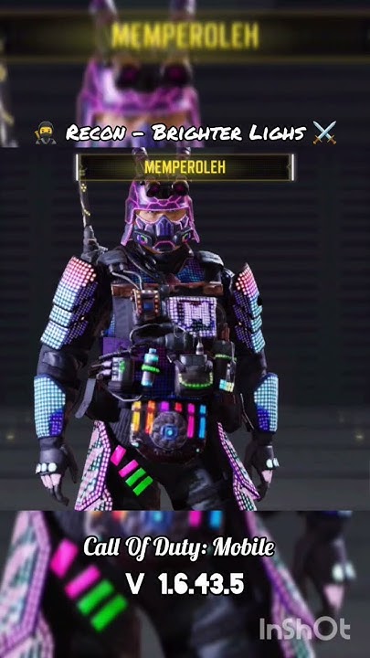 🥷 Recon - Brighter Lights ⚔️ • CODM (60 Fps) #recon #shorts #codm2024 #samurai #operatorexpo # ...