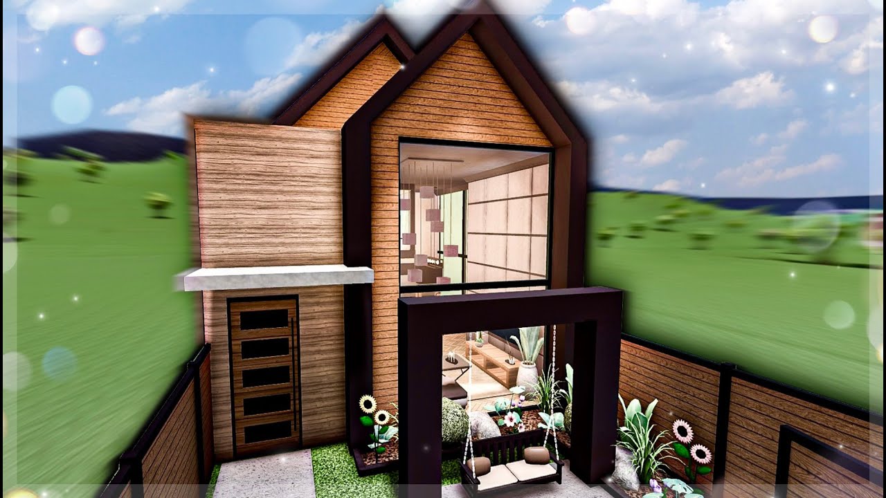 Building a TOWNHOUSE in Bloxburg! - YouTube