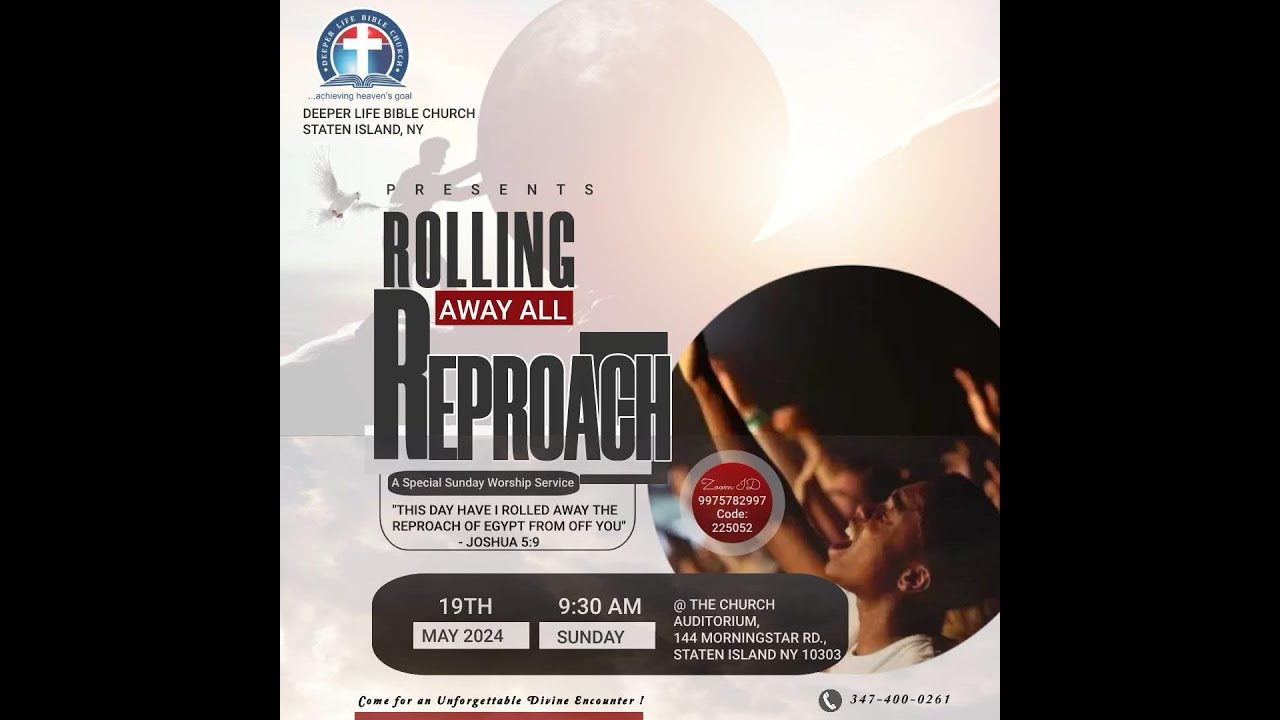 The Day of Rolling Away Every Reproach - YouTube