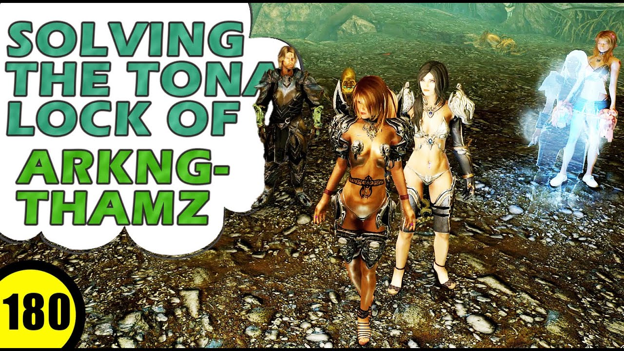 Ultra-Modded NSFW Skyrim SE Playthrough. Arkngthamz Tontal Lock Puzzle Solve #skyrimplaythrough ...