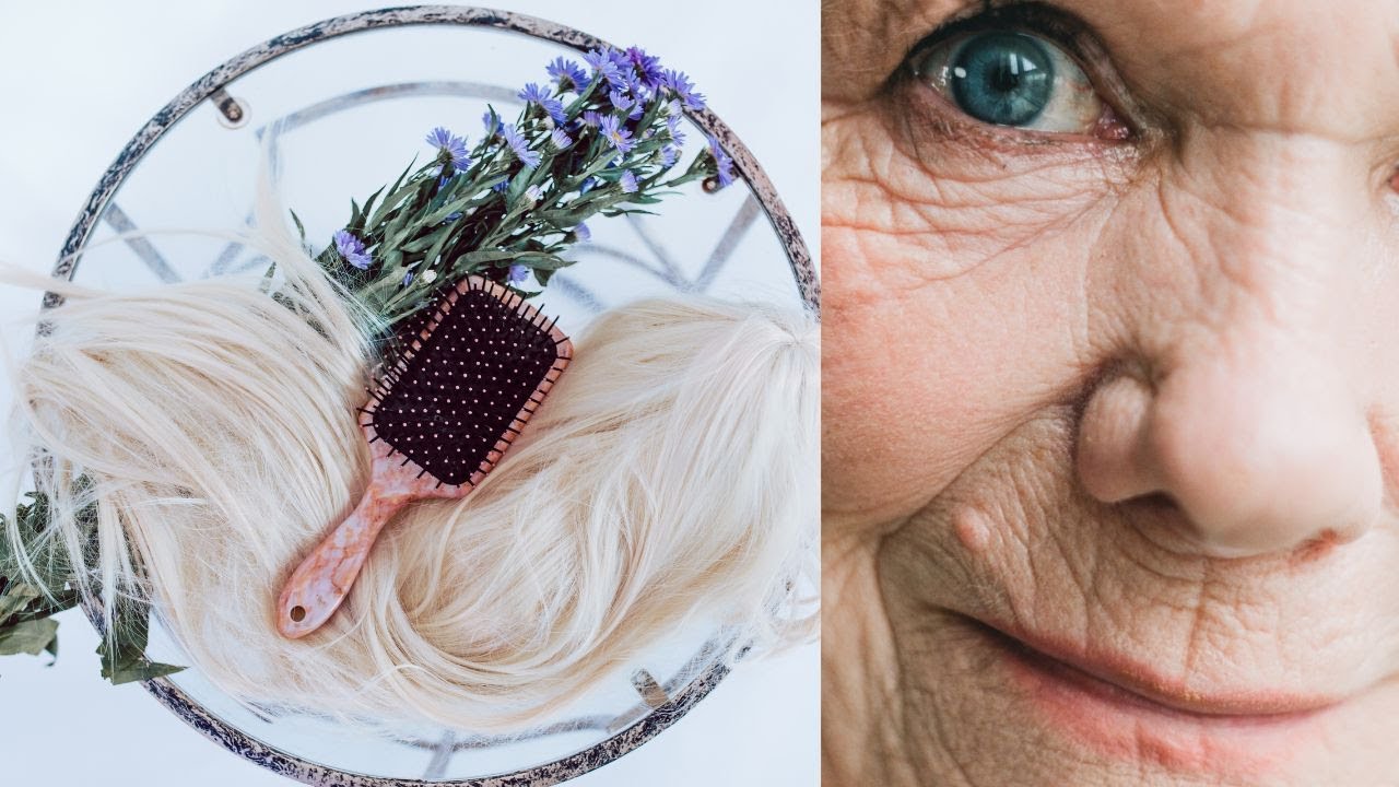 HOW TO HANDLE WHITE HAIR AND WRINKLES II ARE YOU AFRAID II GETTING OLD ...