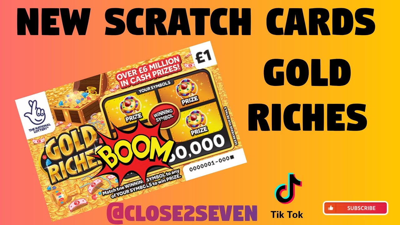 New Gold Riches Scratch Cards With A BOOM 💥#close2seven #scratchcards # ...