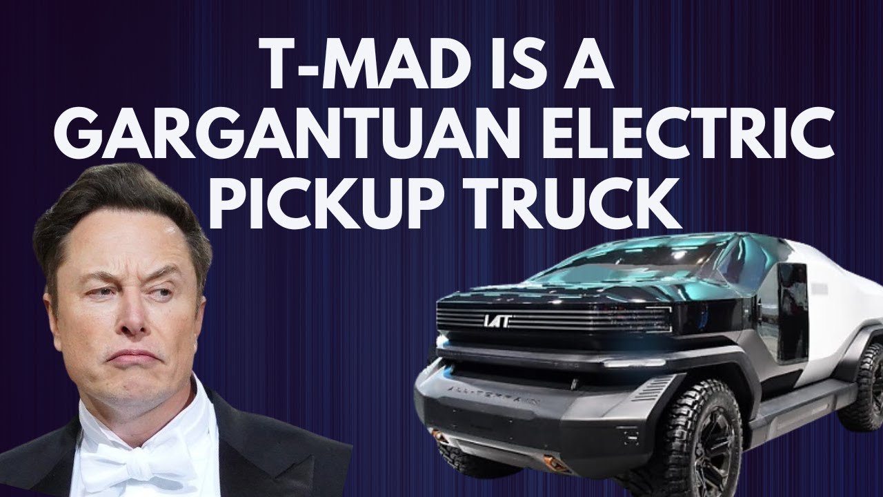 The IAT T-Mad Is China’s Version Of The Tesla Cybertruck - YouTube