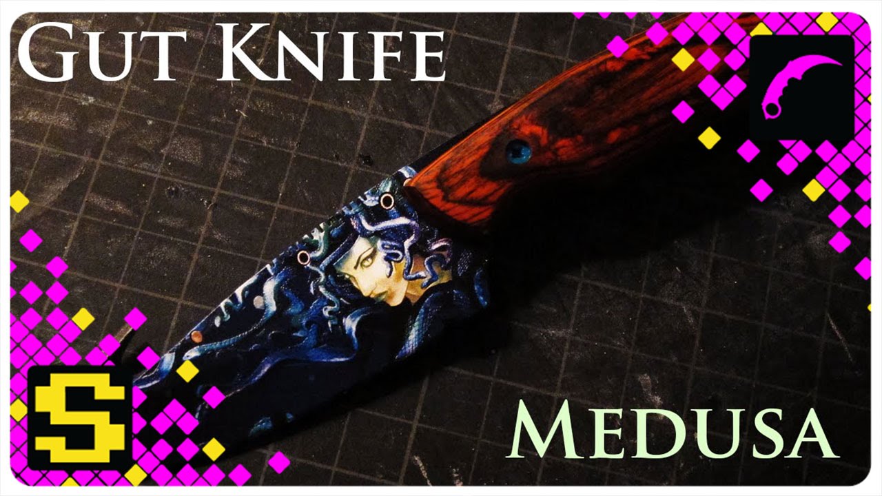 Real Life CS:GO Knives: Gut Knife | Medusa - YouTube