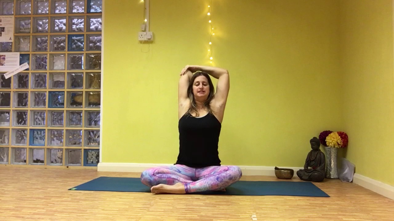 Yoga for shoulders - YouTube