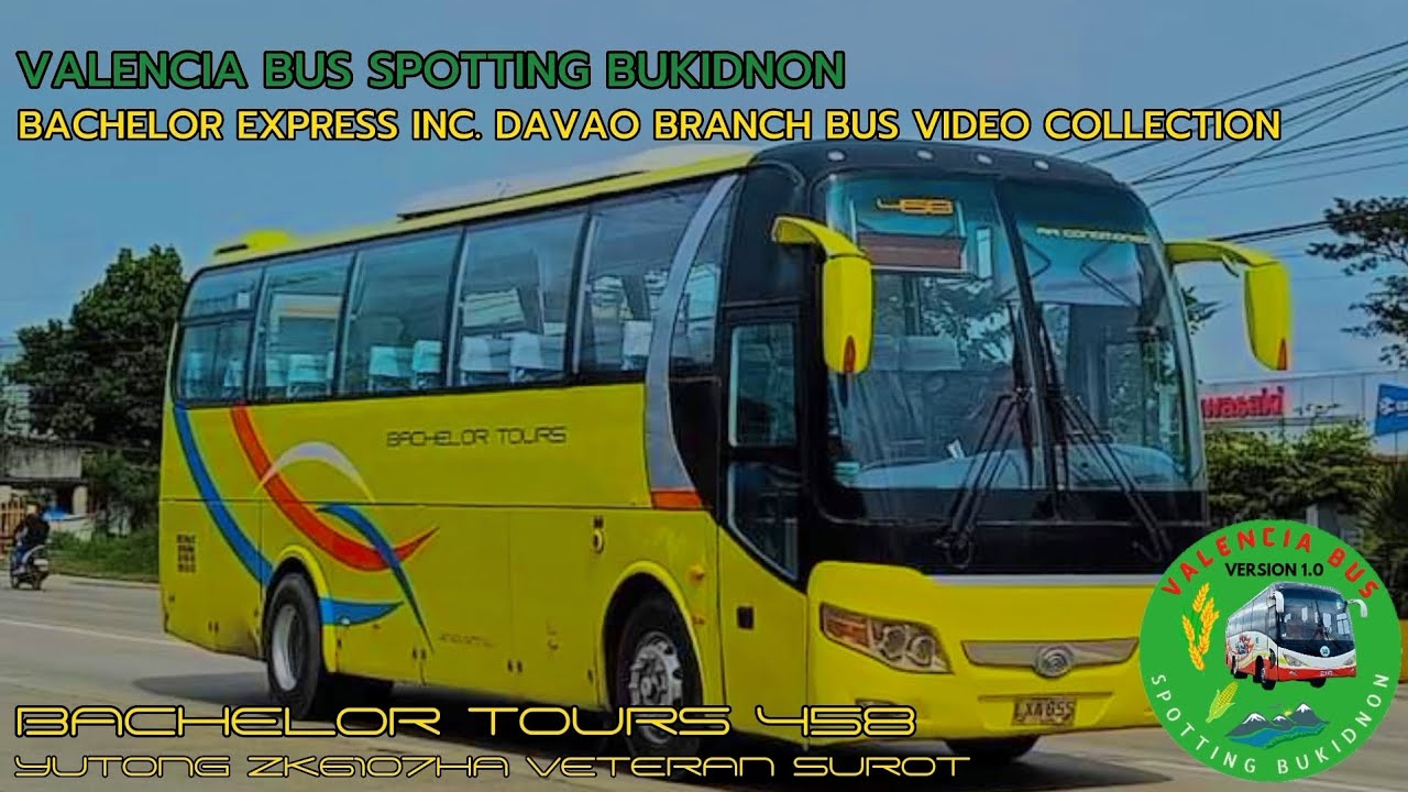 VBSB Bus Video Collection. Bachelor Tours 458 Davao Branch YUTONG ...