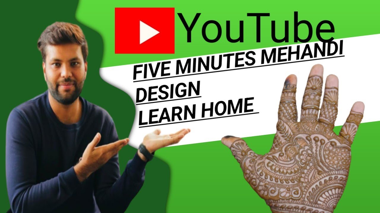 Mehandi ka design| simple mehandi design youtube mein| beautiful ...