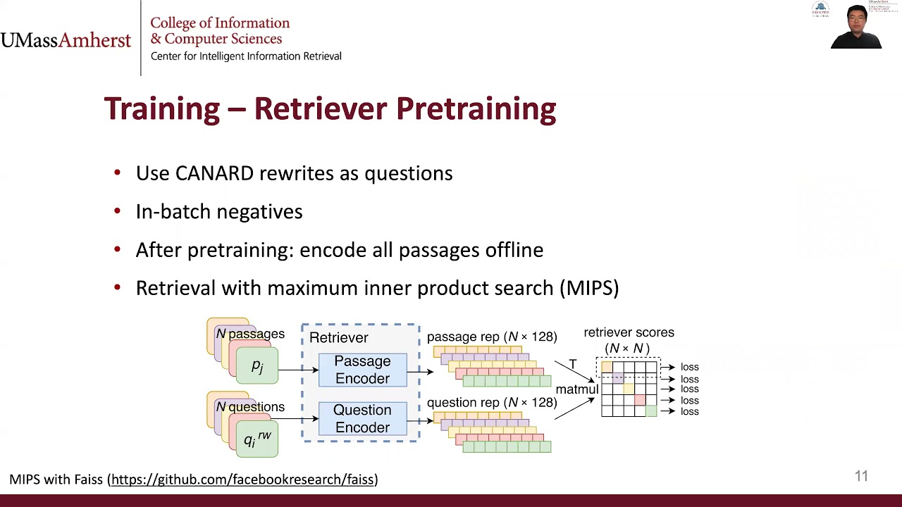 Open-Retrieval Conversational Question Answering - YouTube