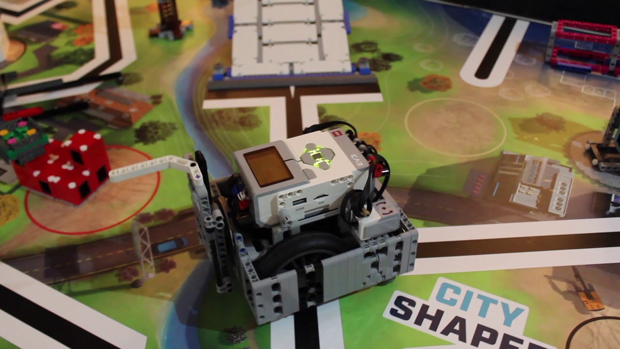 FLL 2019 City Shaper - Aquabots Robot Performance - YouTube