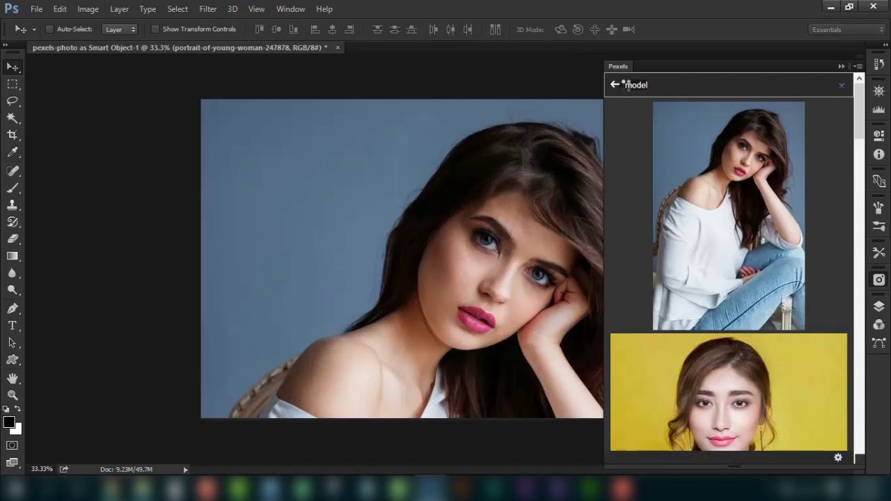 How To Install Pixels Wallpaper Plugin In Photoshop cc - YouTube