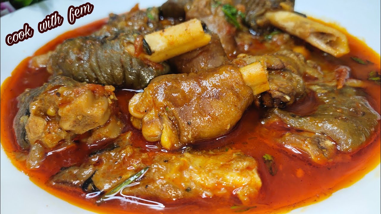 Super Easy Paye Ka Salan | Lamb Trotters Curry | Best Ever Paye Ka ...