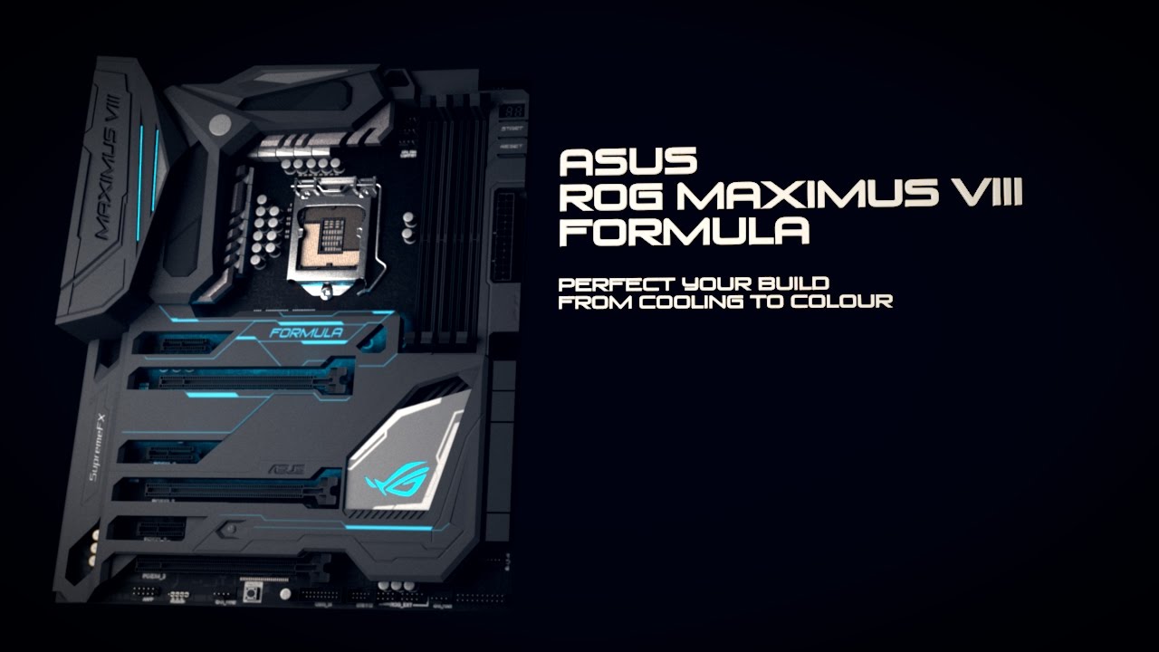 ASUS ROG MAXIMUS FORMULA VIII [Student Work] - YouTube