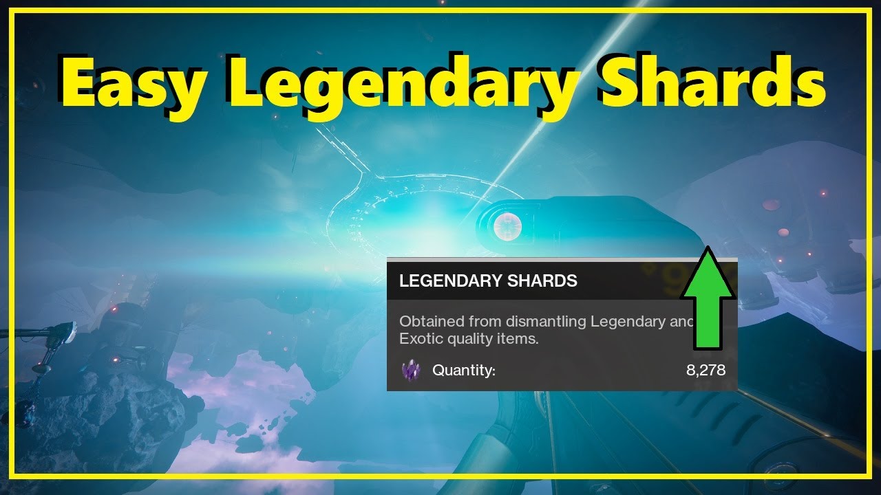 Destiny 2: Easiest Way to Get Legendary Shards | Season of Dawn - YouTube