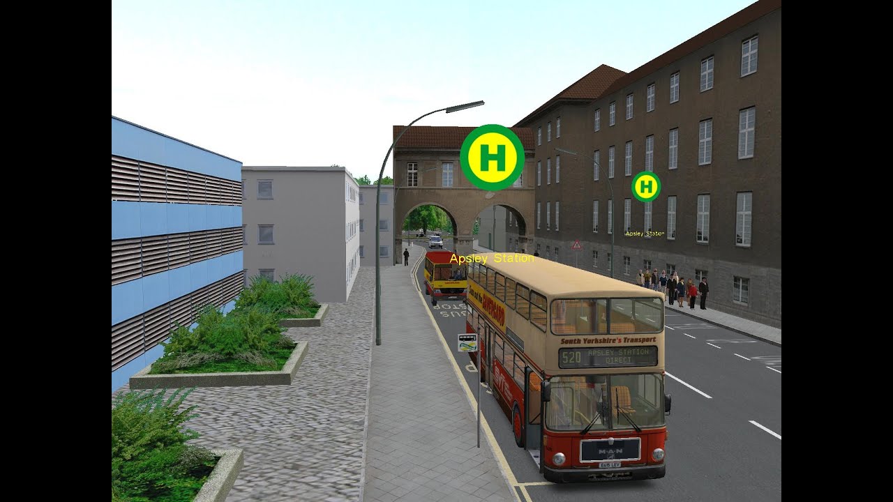 OMSI 2 Bowdenham V4.0 Route 800 Apsley Station - Knockhill via Wotton ...
