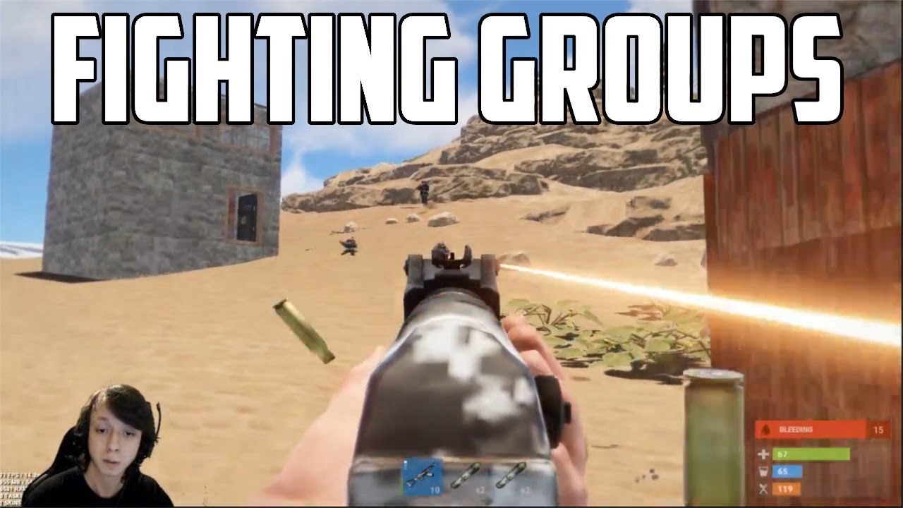 RUST - FIGHTING GROUPS - YouTube