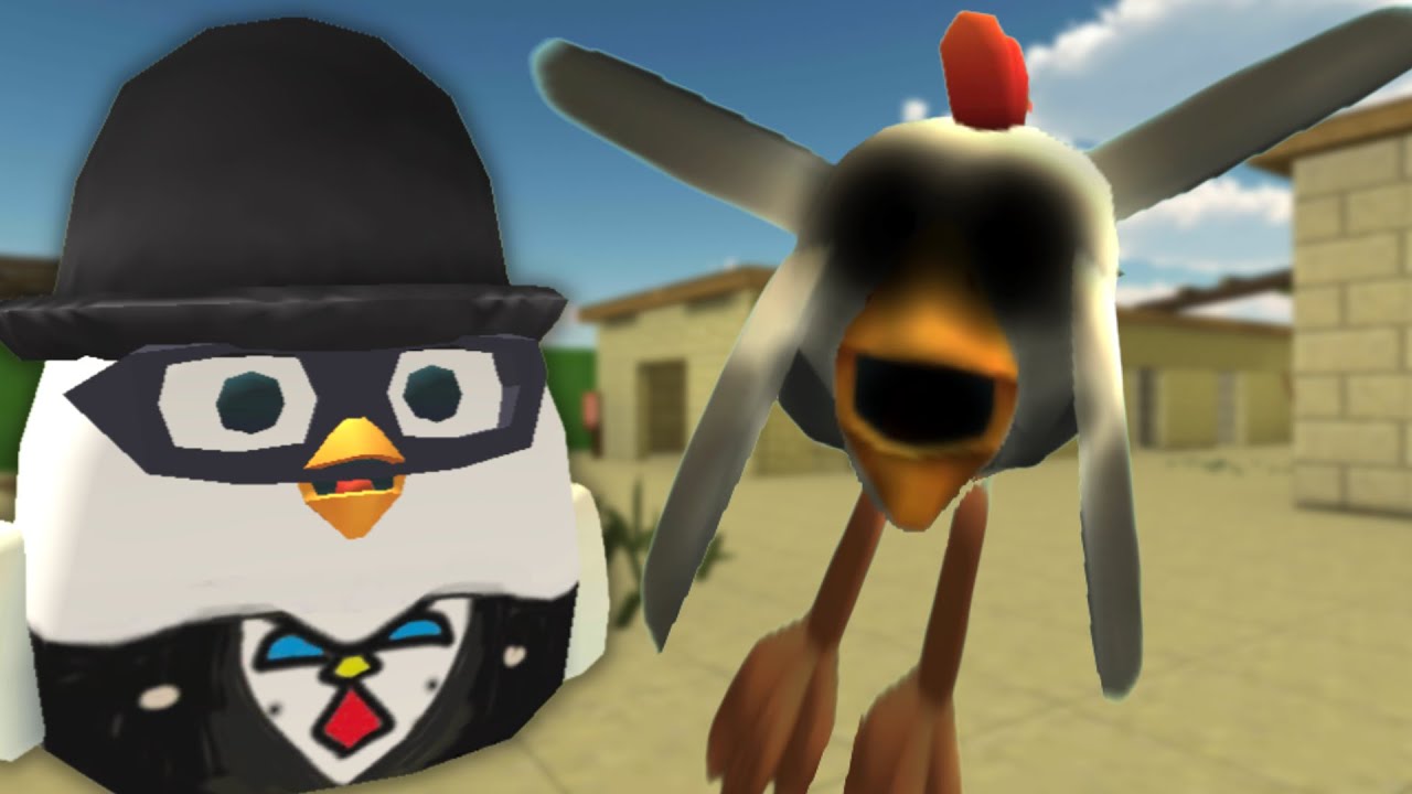 Проклятый цыпленок в Chicken Gun Youtube