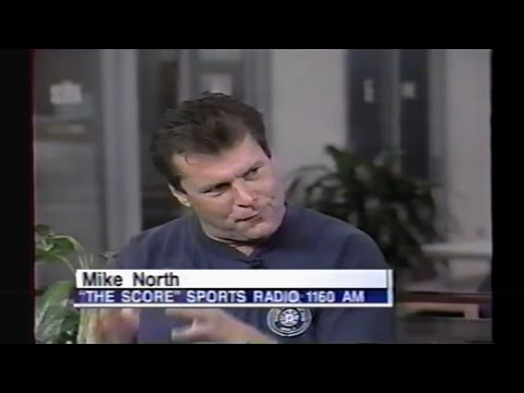 WSCR Legend Mike North on CLTV Sports Page - OddsCouple - 1999
