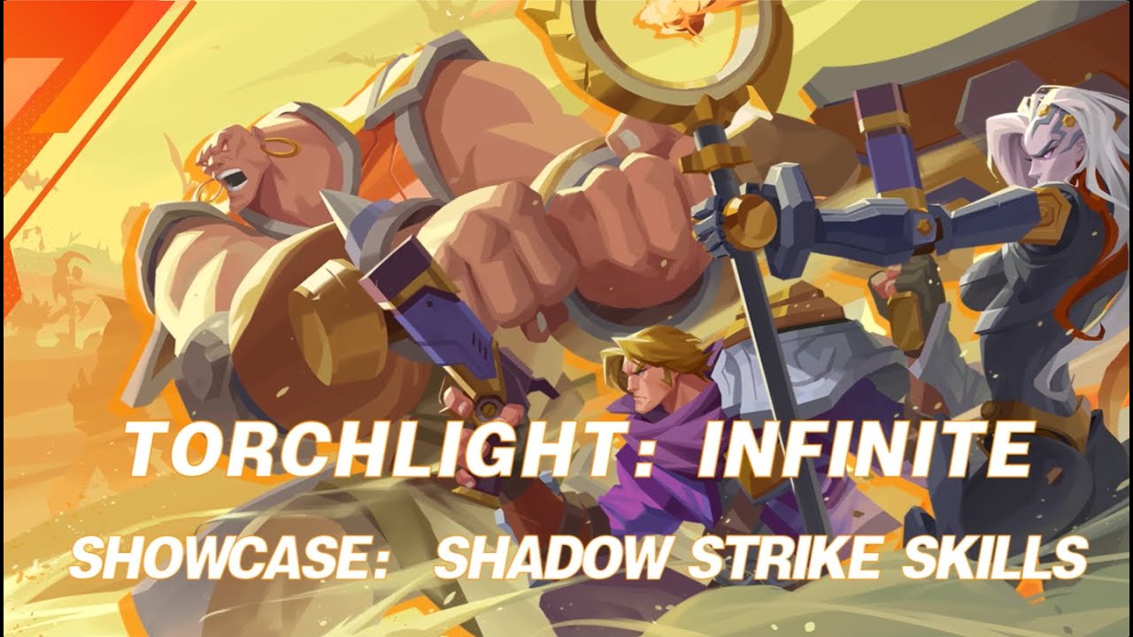 Torchlight: Infinite | CBTII Showcase - Shadow Strike Skills - YouTube