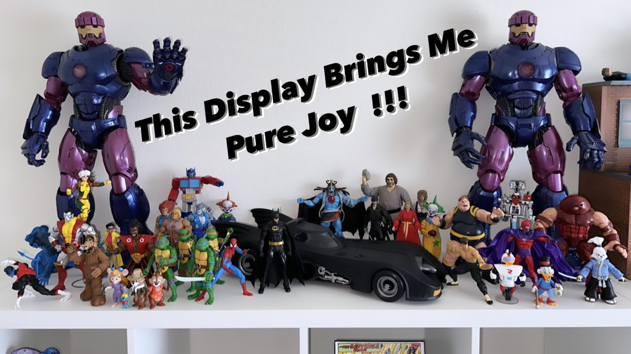 This Action Figure Display Brings Me Joy !!! Marvel Legends, Neca ...