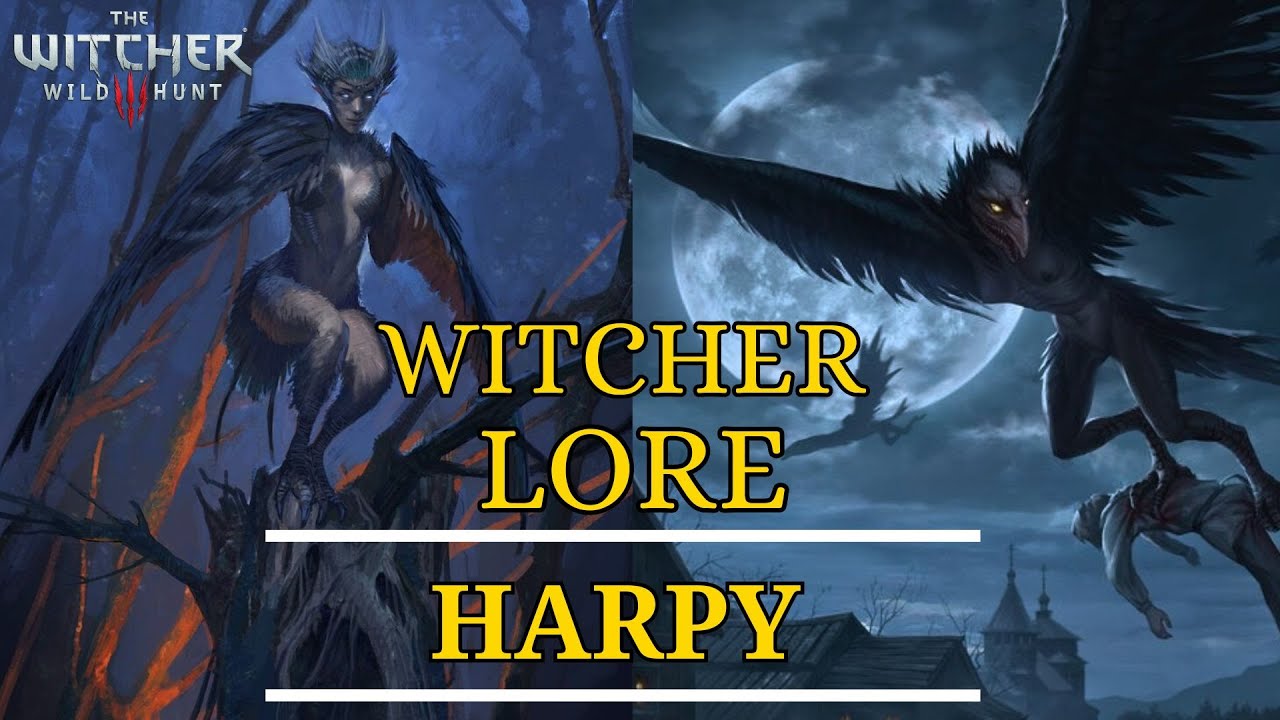 Witcher 3 | Lore of HARPY & ERYNIA | Mythology - YouTube