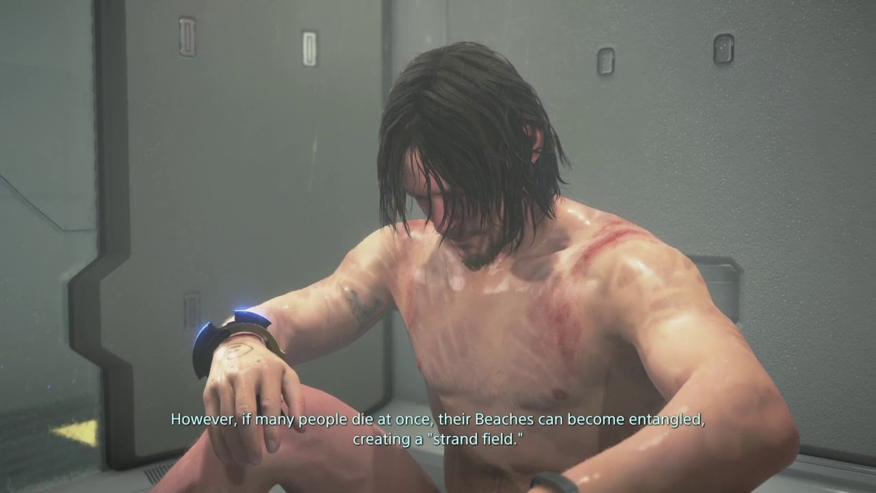 DEATH STRANDING Shower Briefing - YouTube