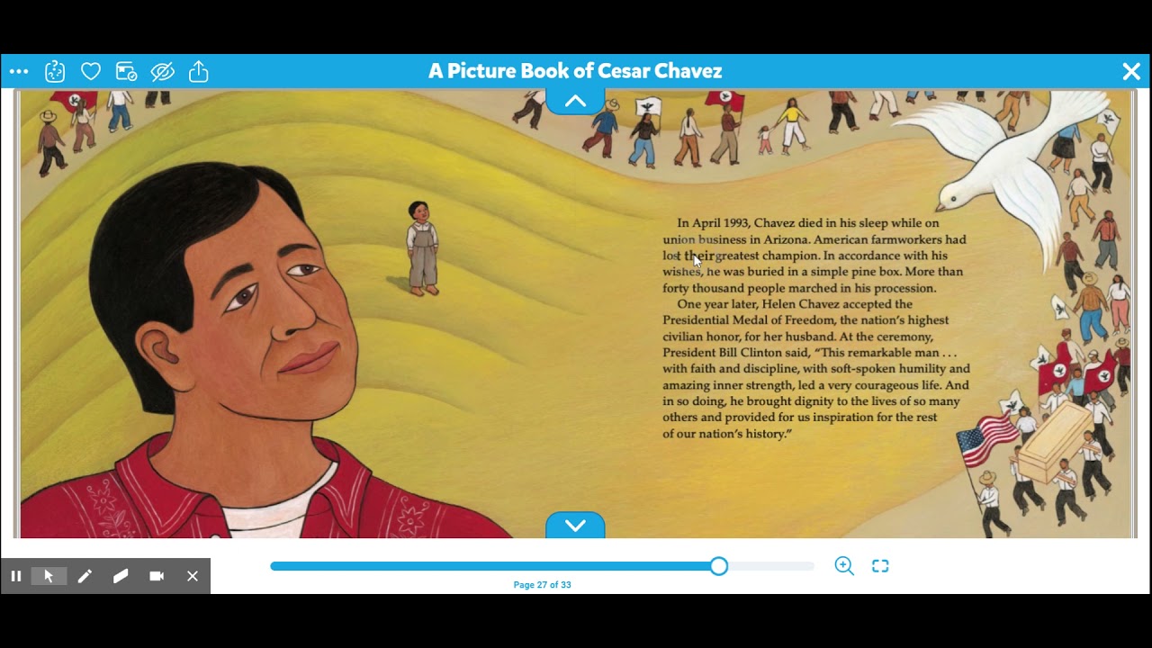 A Picture Book of Cesar Chavez Part 2 (Epic) - YouTube