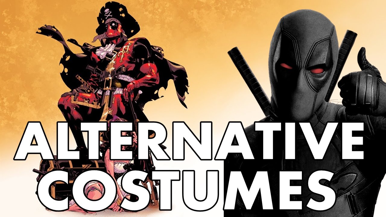 Deadpool - Alternative Costumes (Marvel Super Hero Squad Online) - YouTube