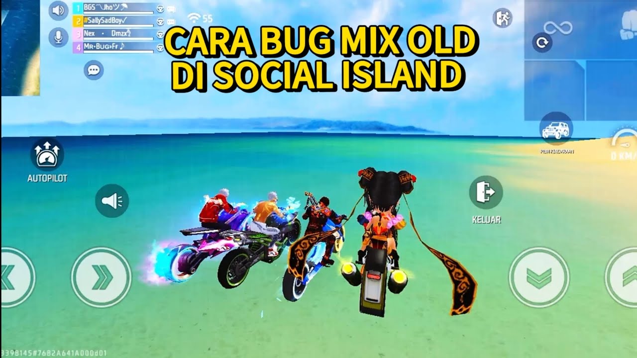TUTORIAL BUG MIX OLD DISOCIAL ISLAND - MIX KITA TERSAMBUNG SAMA TEMEN MESKIPUN UDAH BERJAUHAN 😎 ...