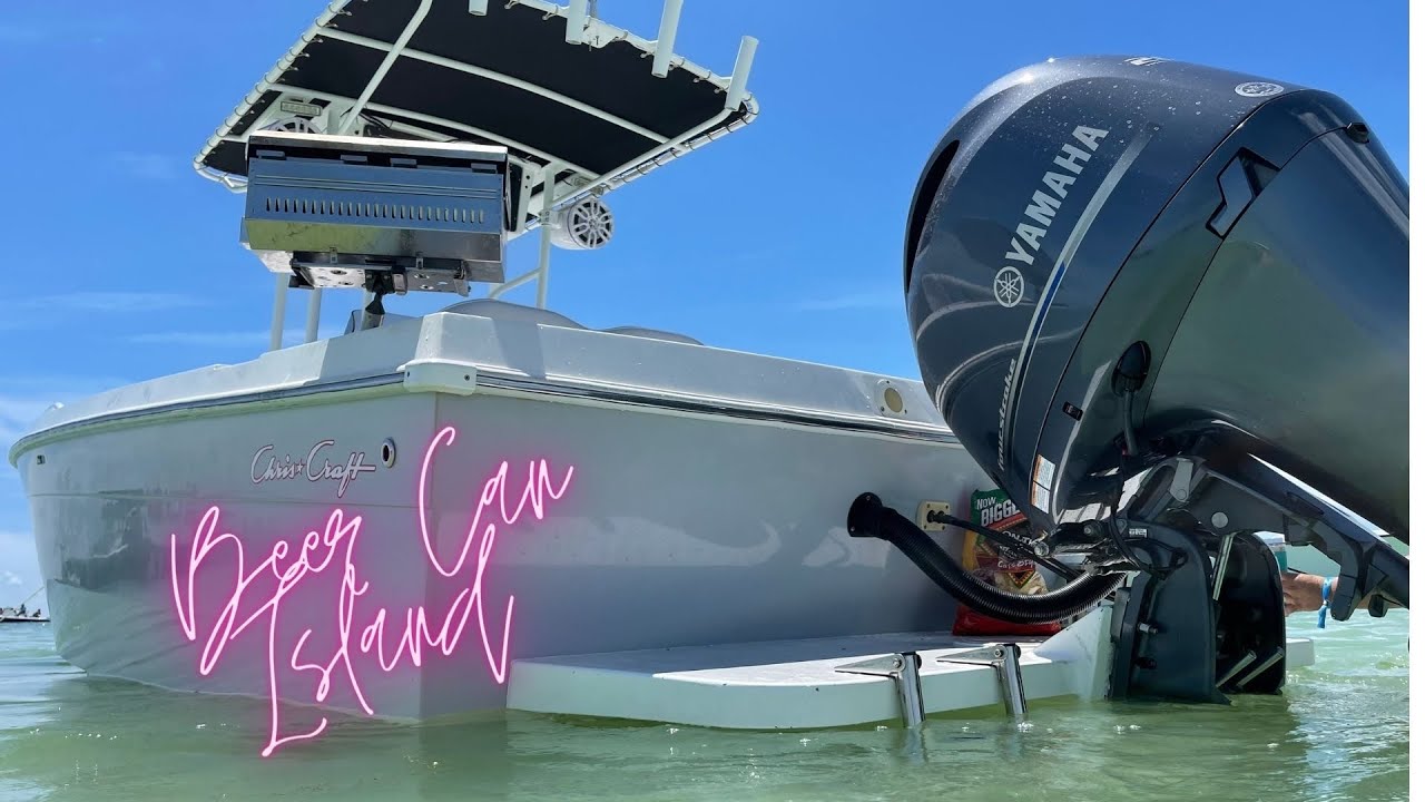 Beer Can Island Boat Day - YouTube