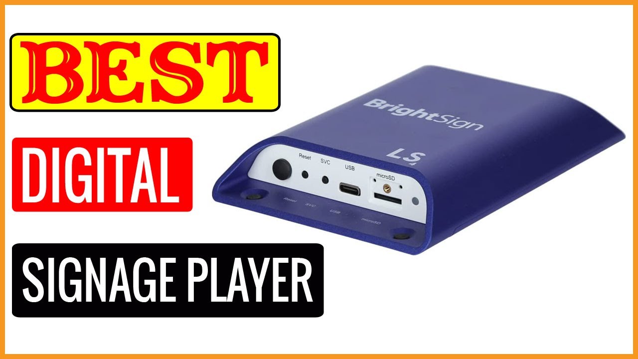 Best Digital Signage Player In 2023 🏆 Tested & Buying Guide - YouTube