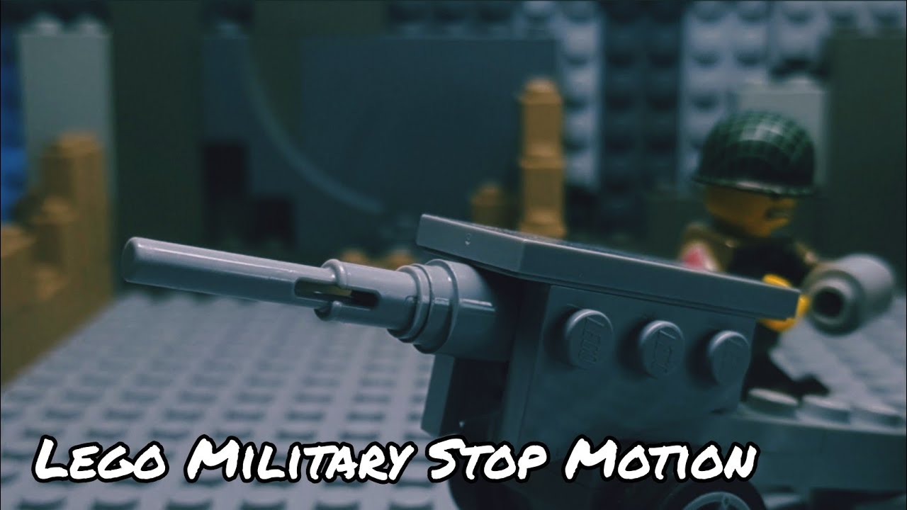 LEGO Military Stop Motion(레고 밀리터리 스톱모션) - YouTube