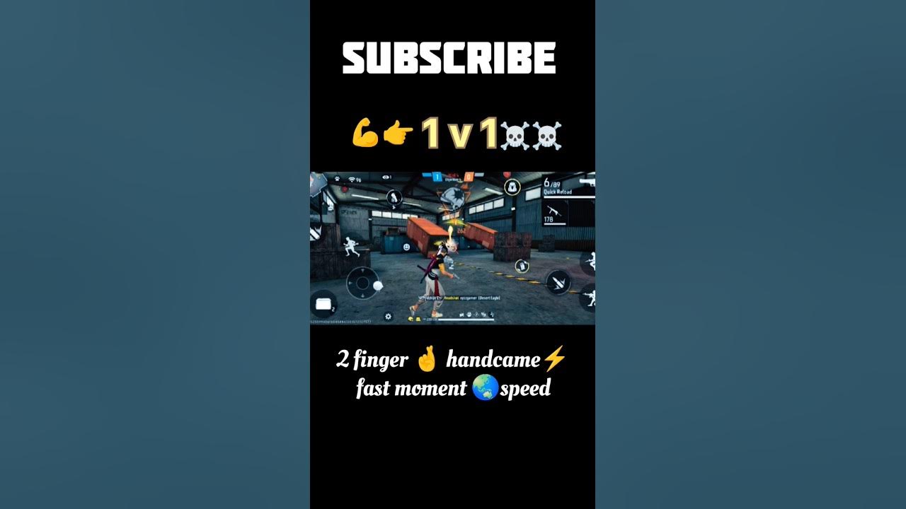 2 finger Handcame ⚡speed moment 🌏 speed 🤞fast Glowal Handcame @Bibhugamers #trending #shorts ...