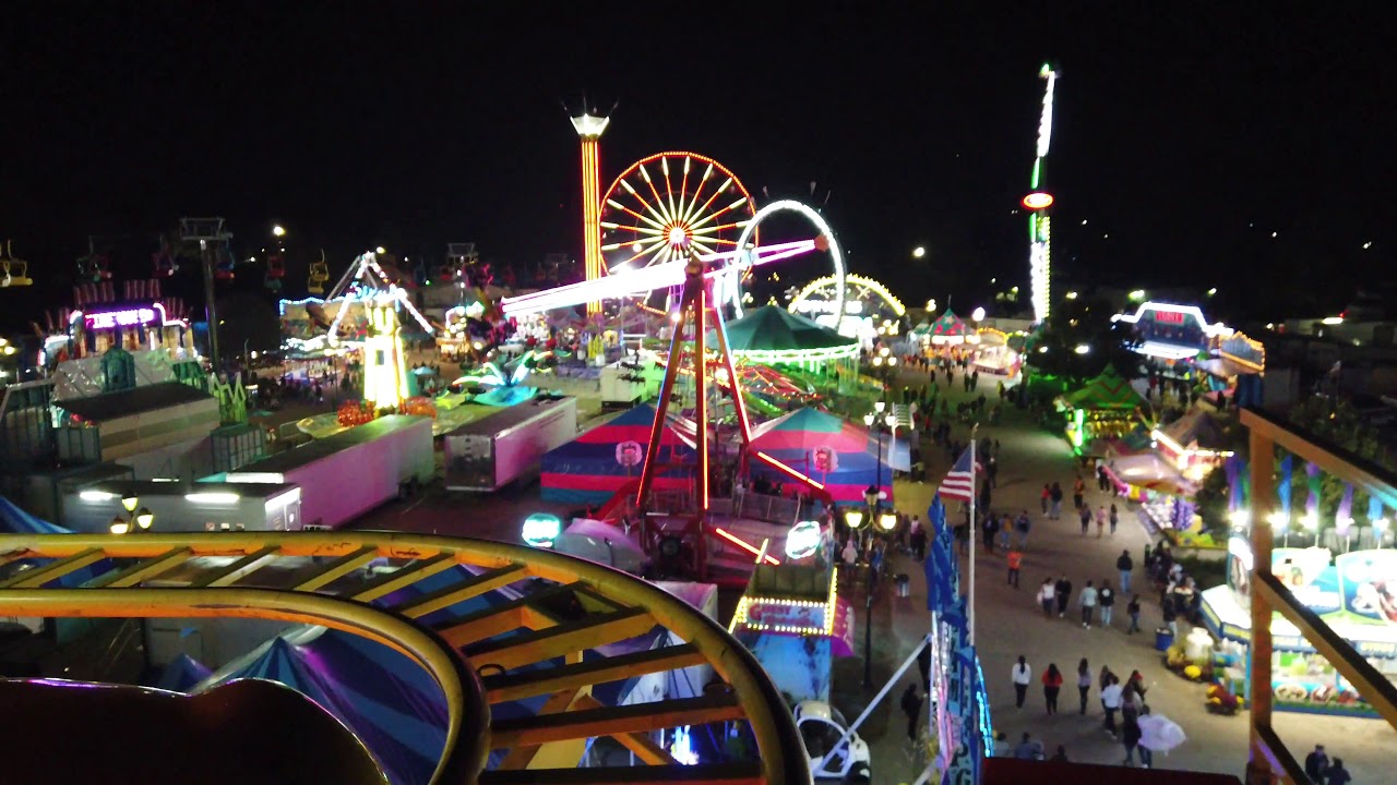Mighty Mouse Coaster at the 2019 NC State Fair On-Ride POV • Wade Shows ...