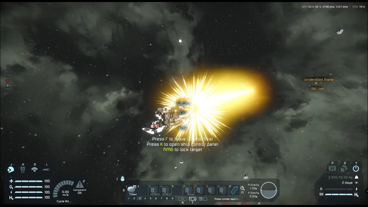 Space Engineers - Orbital defense laser - YouTube