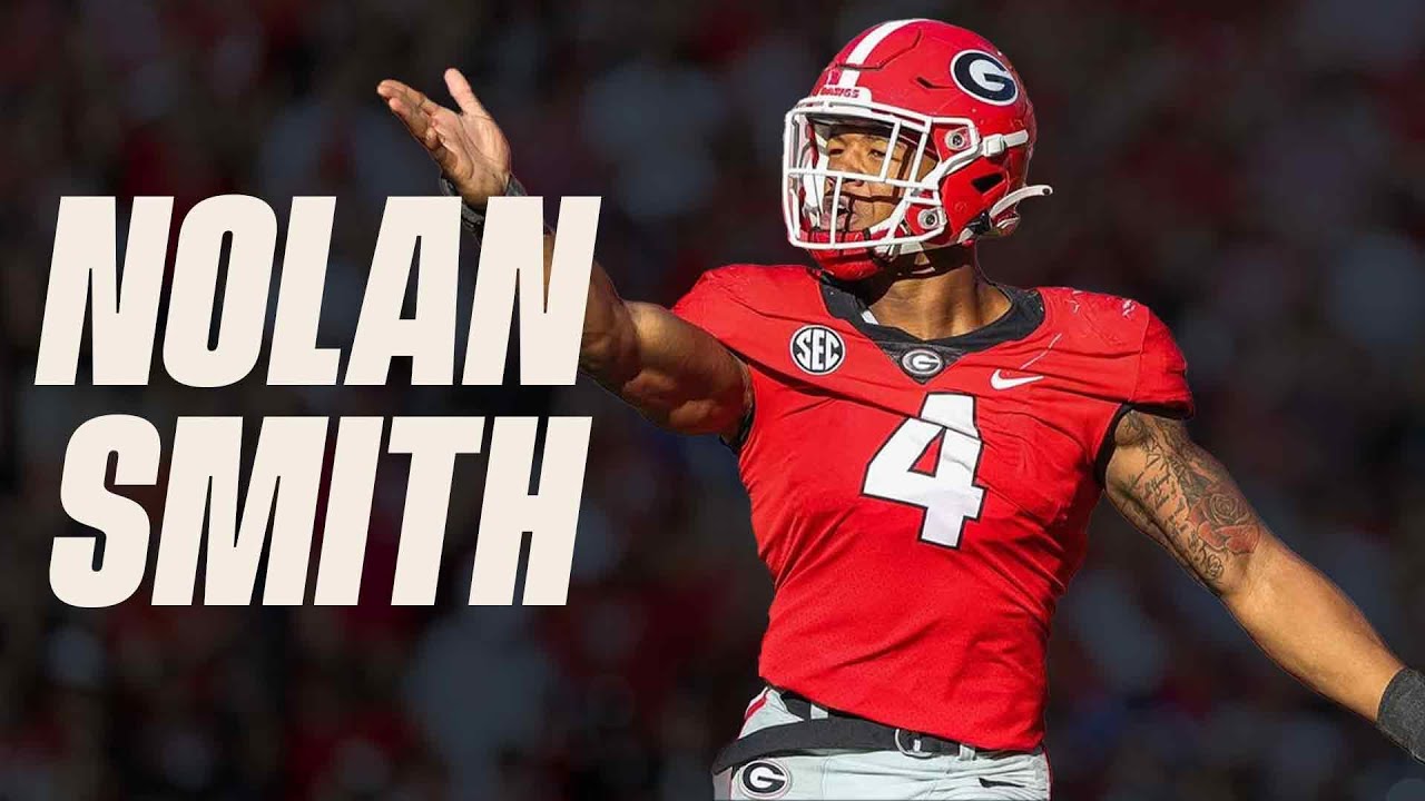 Georgia EDGE Nolan Smith Highlights | 2023 NFL Draft Breakdown - YouTube