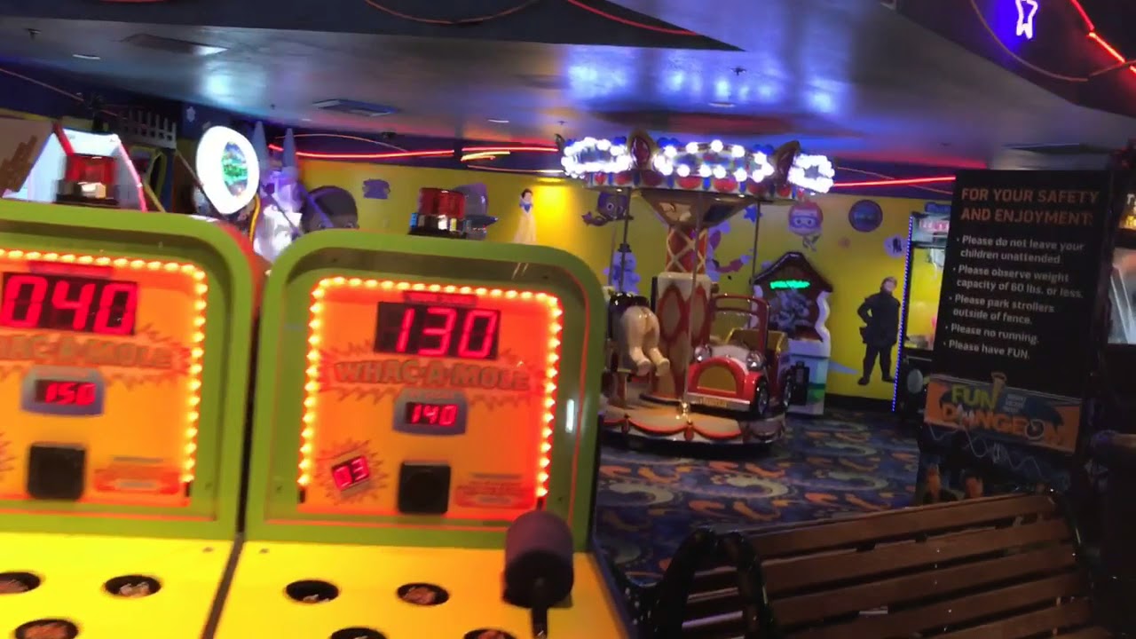 Fun Dungeon at the Excalibur Hotel Casino - YouTube