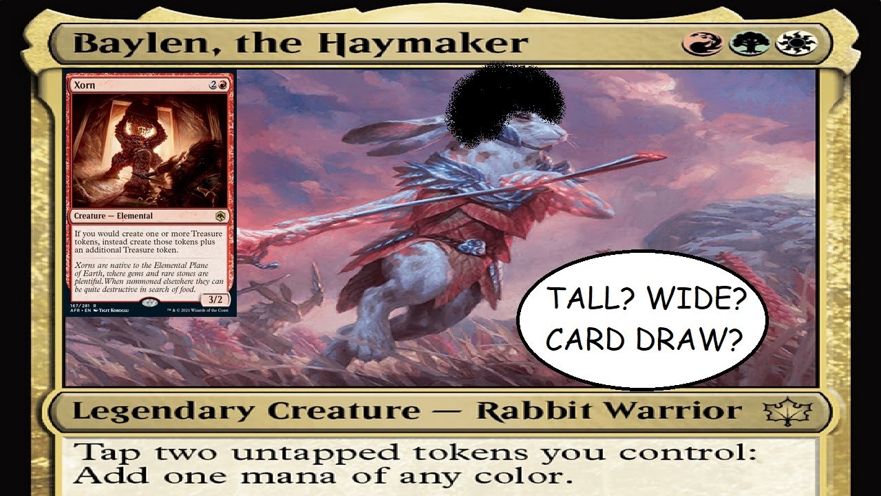 Baylen, the Haymaker Tapping Treasures | MTG Brawl - YouTube