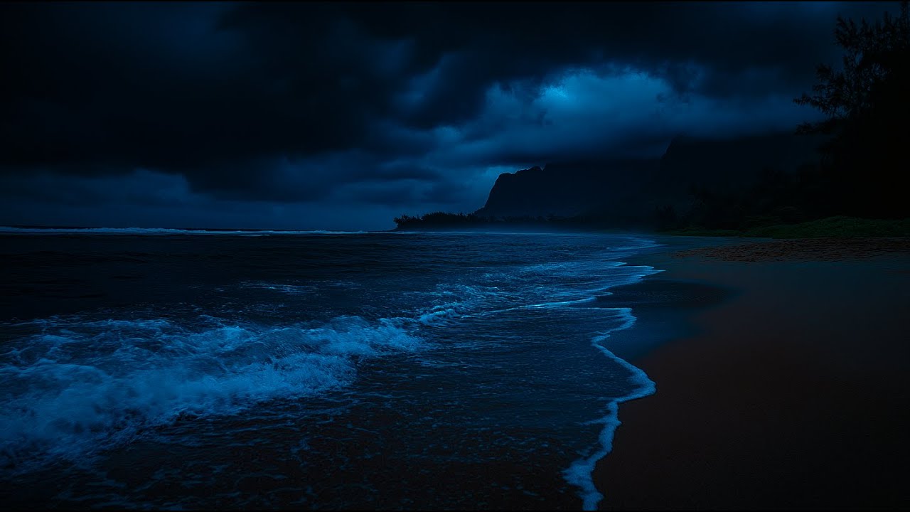 Deep Sleep with Ocean Waves - Healing and Instantly Fall into Sleep ...