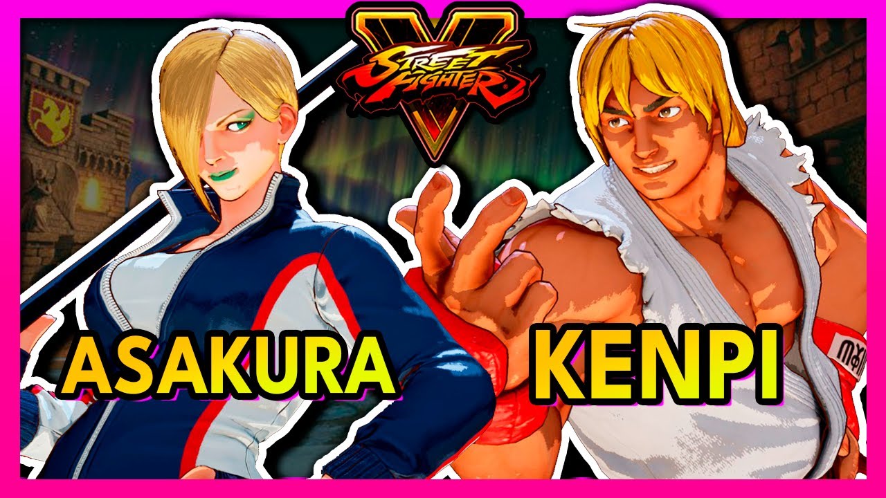 SFV 🥊 Asakura (FALKE) VS Kenpi (KEN) 🥊 SF5 🥊 Street Fighter 5 🥊 Hype ...