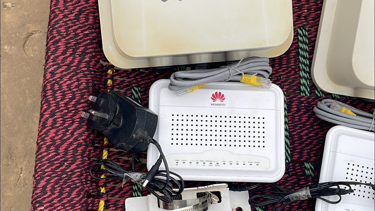 Huawei B2338 Wifi Router installation || 4G Signal Booster || Signal ...
