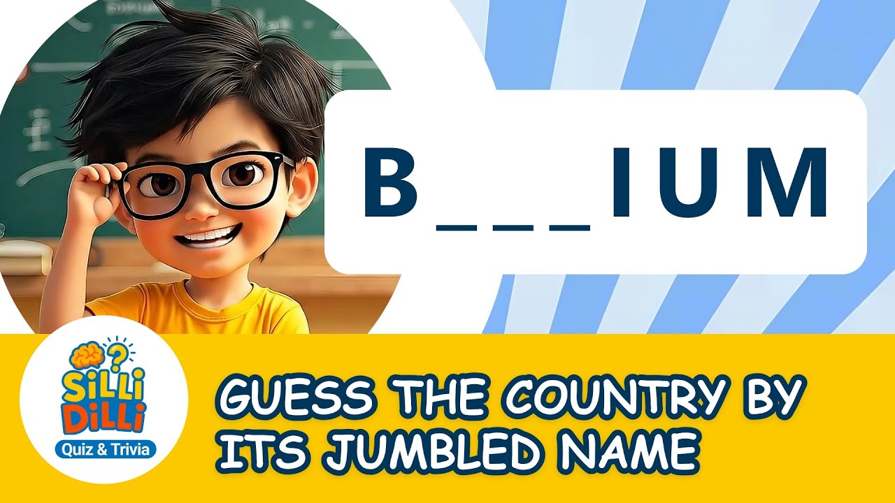 Guess the Country by Its Jumbled Name! | Fun Trivia Challenge - YouTube