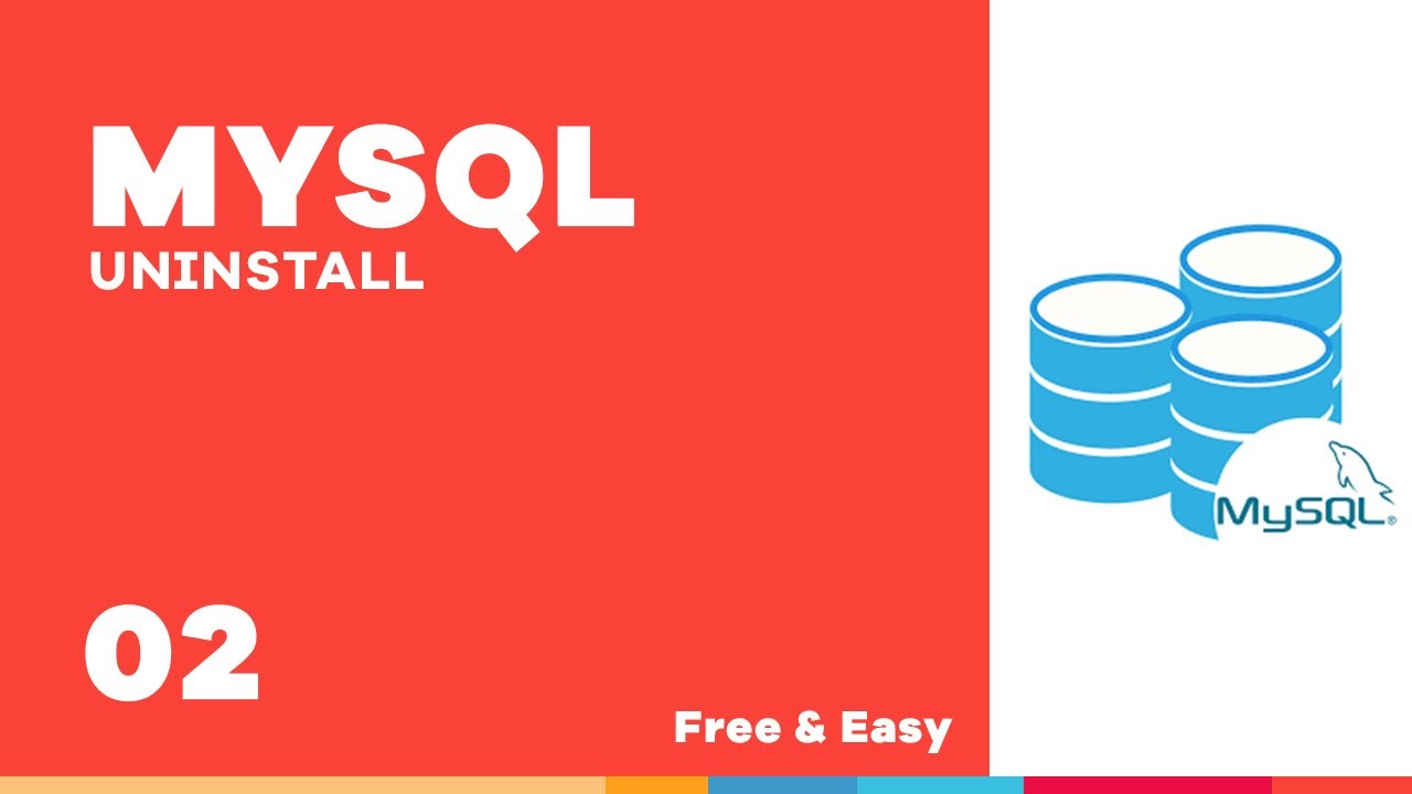 How To Completely Uninstall Mysql Youtube