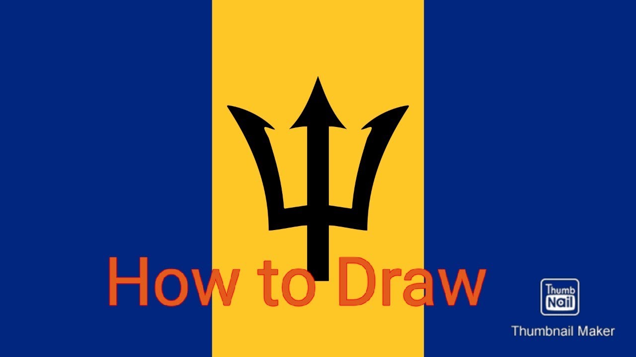 How to Draw: Barbados🇧🇧 - YouTube