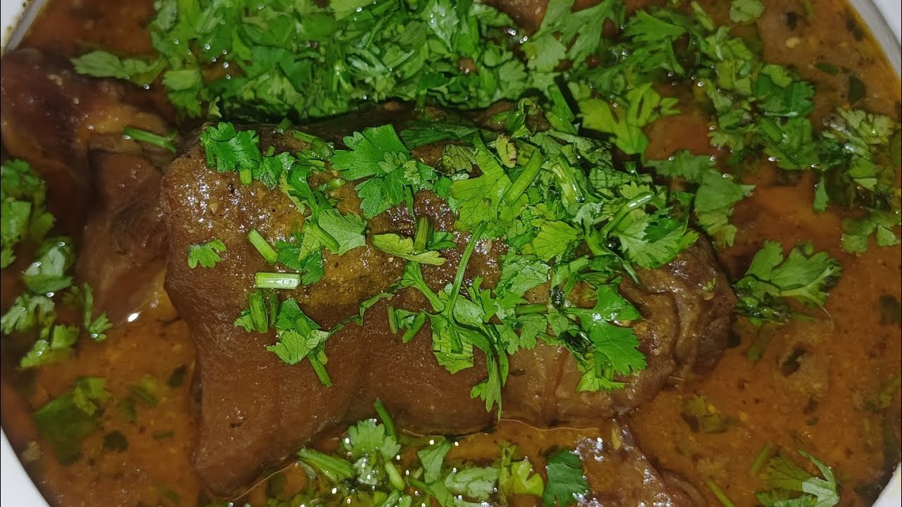 Paya Recipe In Big Quantity | Easy And Authentic Recipe Of Paya Curry ...